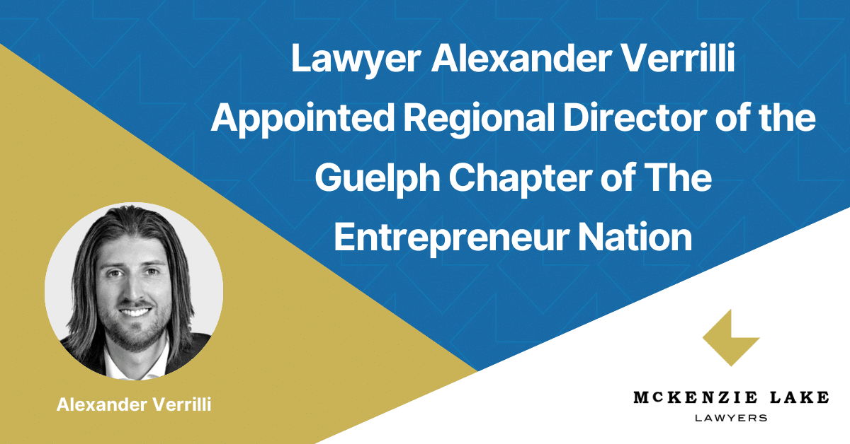 Lawyer Alexander Verrilli Appointed Regional Director of the Guelph ...